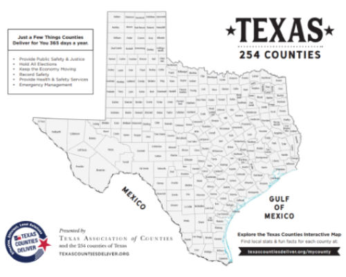 Texas Counties Deliver | Presentado por la Asociación de Condados de Texas